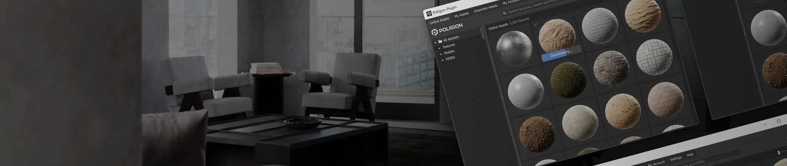 Poliigon 3ds Max 插件 - Poliigon